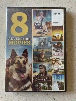 8-Adventure Movies - DVD By 8-Film Family Adventure - New Sealed - D5 ...