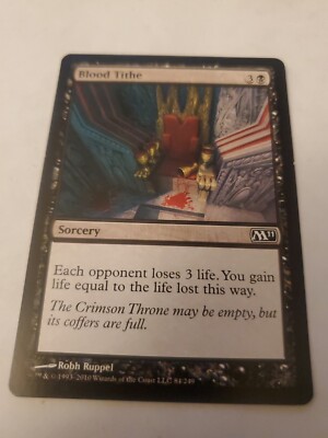 MTG Blood Tithe Magic 2011 84/249 Regular Common | eBay