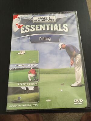 GOLF DVD - "HANK HANEY'S ESSENTIALS - PUTTING" | eBay