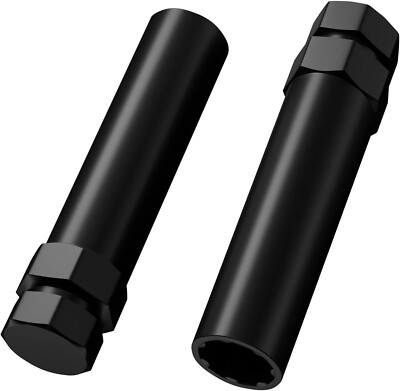 Black 7 Spline Replacement Keys for Security Spline Tuner Lug Nuts ...