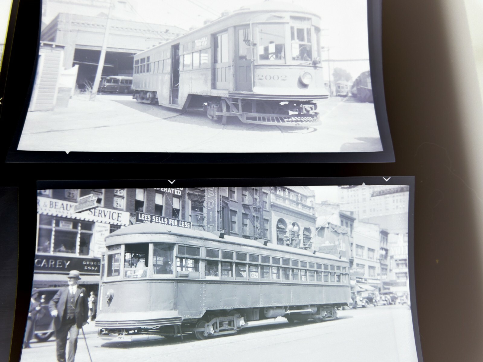 4 Orig 1940s? Buffalo New York Trolleys Streetcars NY Photo Negative | eBay