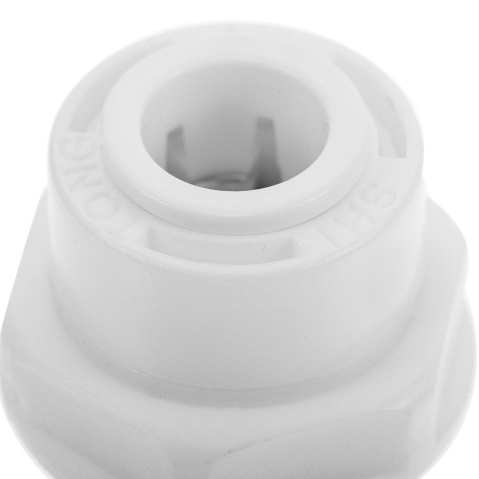 2 Pcs Reducing Straight Union Connector Plastic Quick Connect for Water ...