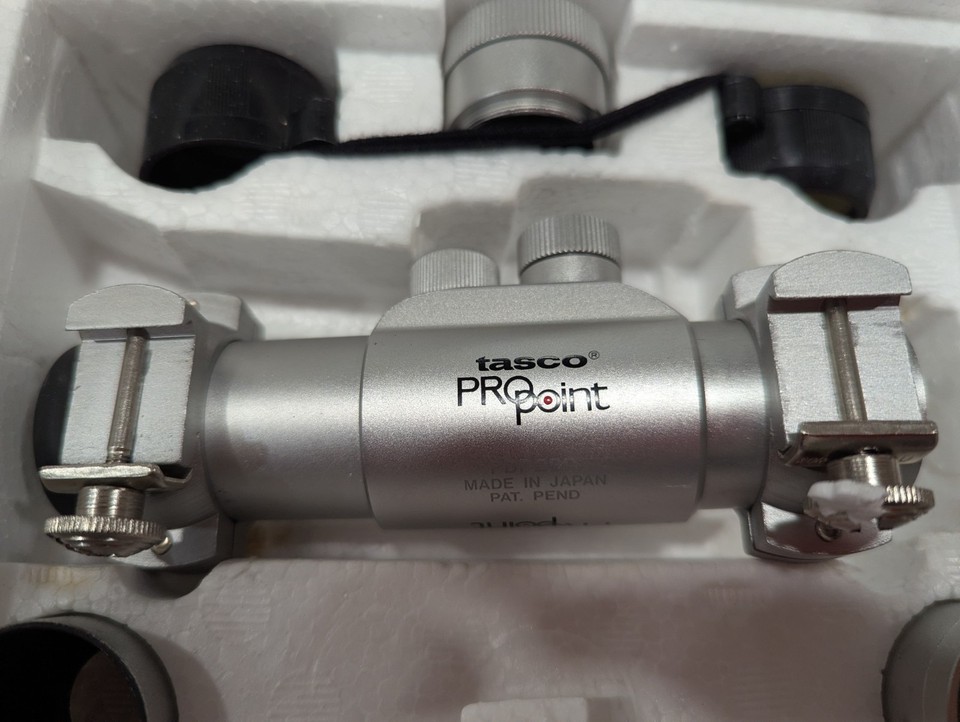 Tasco PDP2 Pro Point 2-30MM Red Dot Scope Rings Box Used | eBay