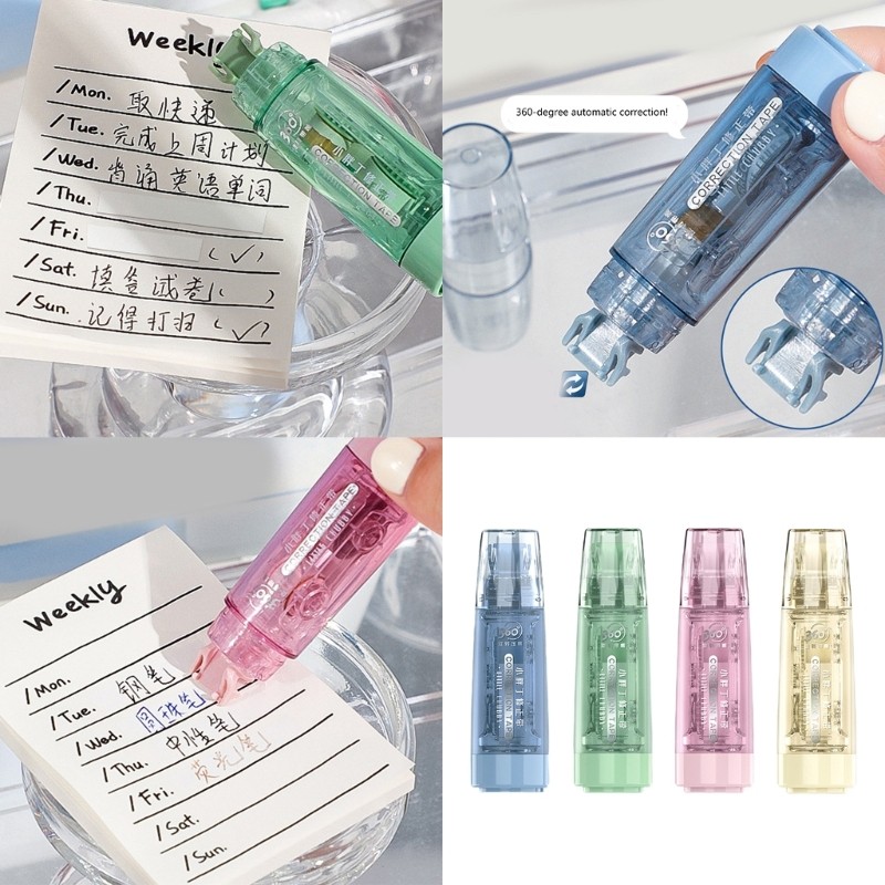 6mmX6M Correction Tape Roller Refillable White out Correction Tape for ...