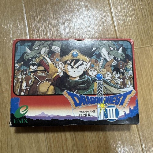 Famicom Dragon Quest III & To the Legend Box Set Complete, Good ...