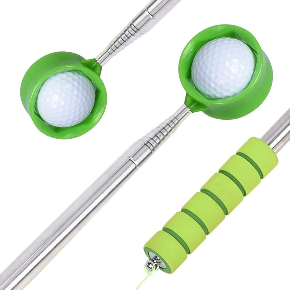 The Retractable Golf Ball Picker Easy Handle Make It the Perfect Golf ...