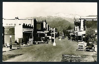 1924 MARKET STREET (downtown), REDDING CALIFORNIA Real Photo Postcard ...