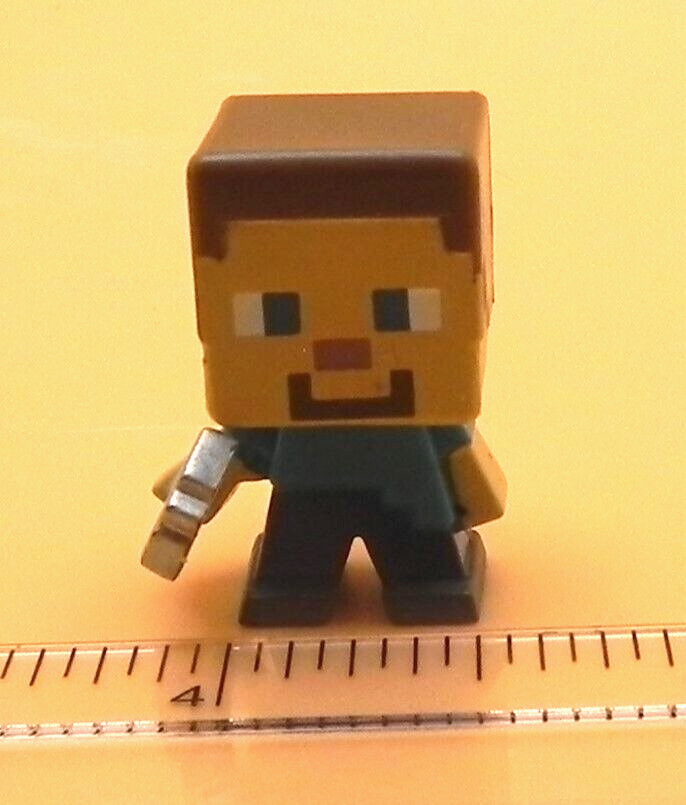 Minecraft Series 1 Steve with Pickaxe 1” Mini Figure | eBay