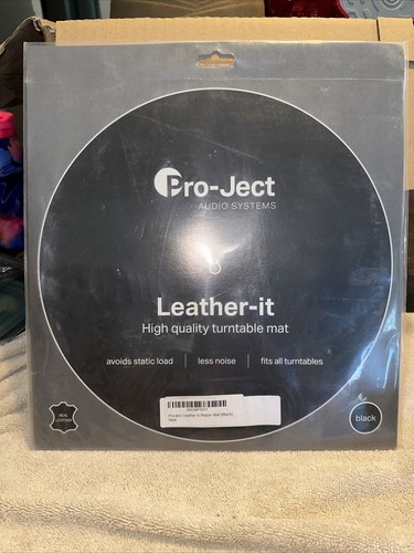 Pro-Ject Leather It Turntable Platter Mat HI-FI - NEW | eBay