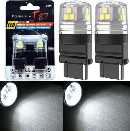 LED 15W 3456 White 5000K Two Bulbs Light Rear Turn Signal Replacement ...