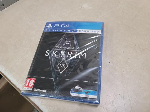 The Elder Scrolls V Skyrim PS4 PSVR Still Factory Sealed PEGI 18 region ...