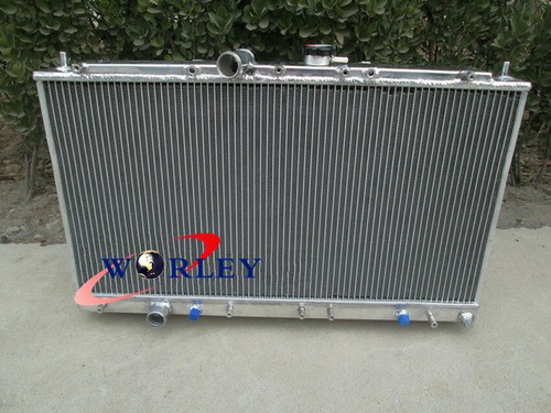 5ROW Aluminum Radiator For Mitsubishi Galant VR-4 EC5A/EC5W 6A13TT 1996 ...