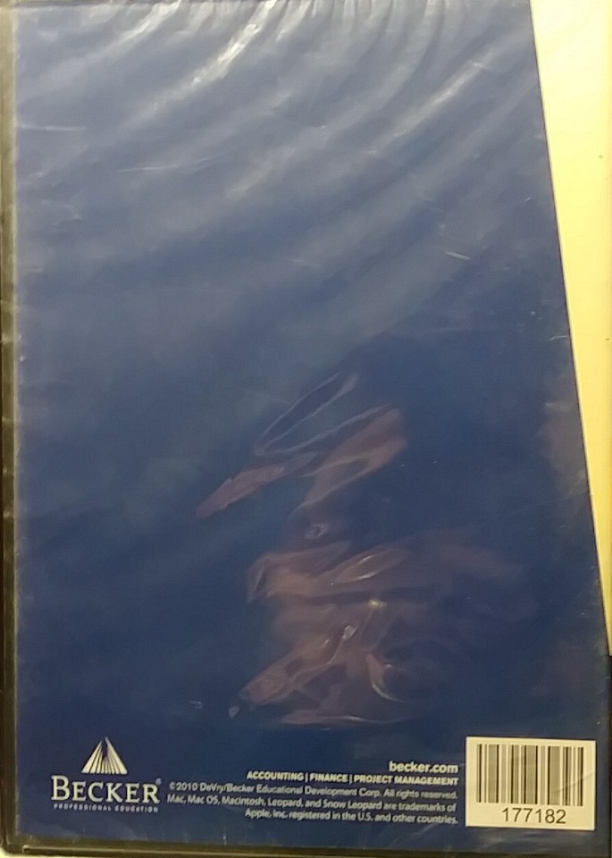 Auditing Lectures 1 - 5 Becker Mac CD-ROM Accounting/Finance/Project Management | eBay