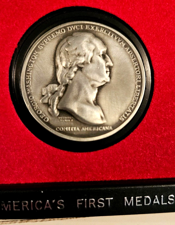 US MINT Token Coin AMERICAS FIRST MEDALS WASHINGTON BEFORE BOSTON 38MM ...