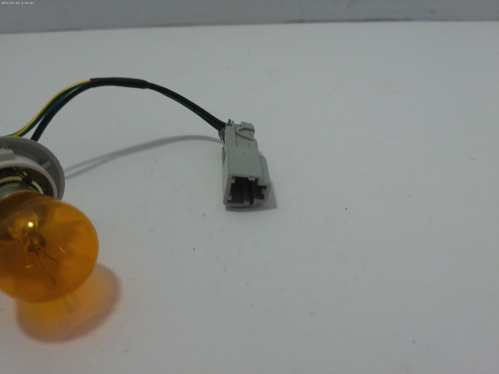 03 2003 ACURA CL TAIL BRAKE LIGHT LAMP LENS BULB SOCKET WIRING HARNESS ...