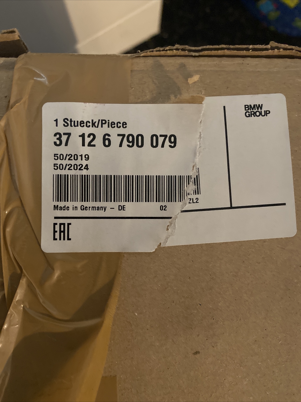 GENUINE BMW Air suspension Pneumatic spring X5 E70 X6 E71 REAR ...