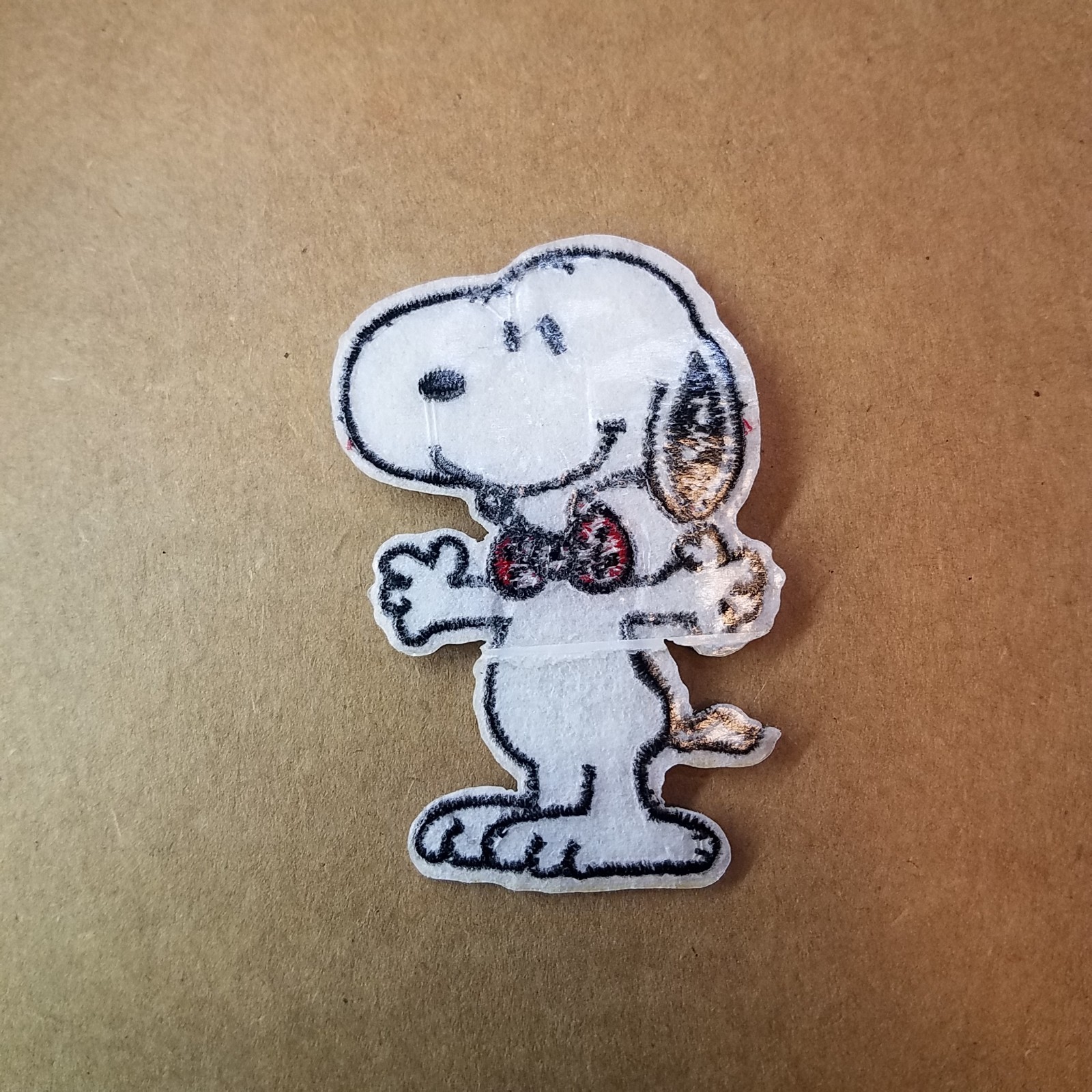 Snoopy Bow Tie embroidered Patch 2 3/4 inches tall | eBay