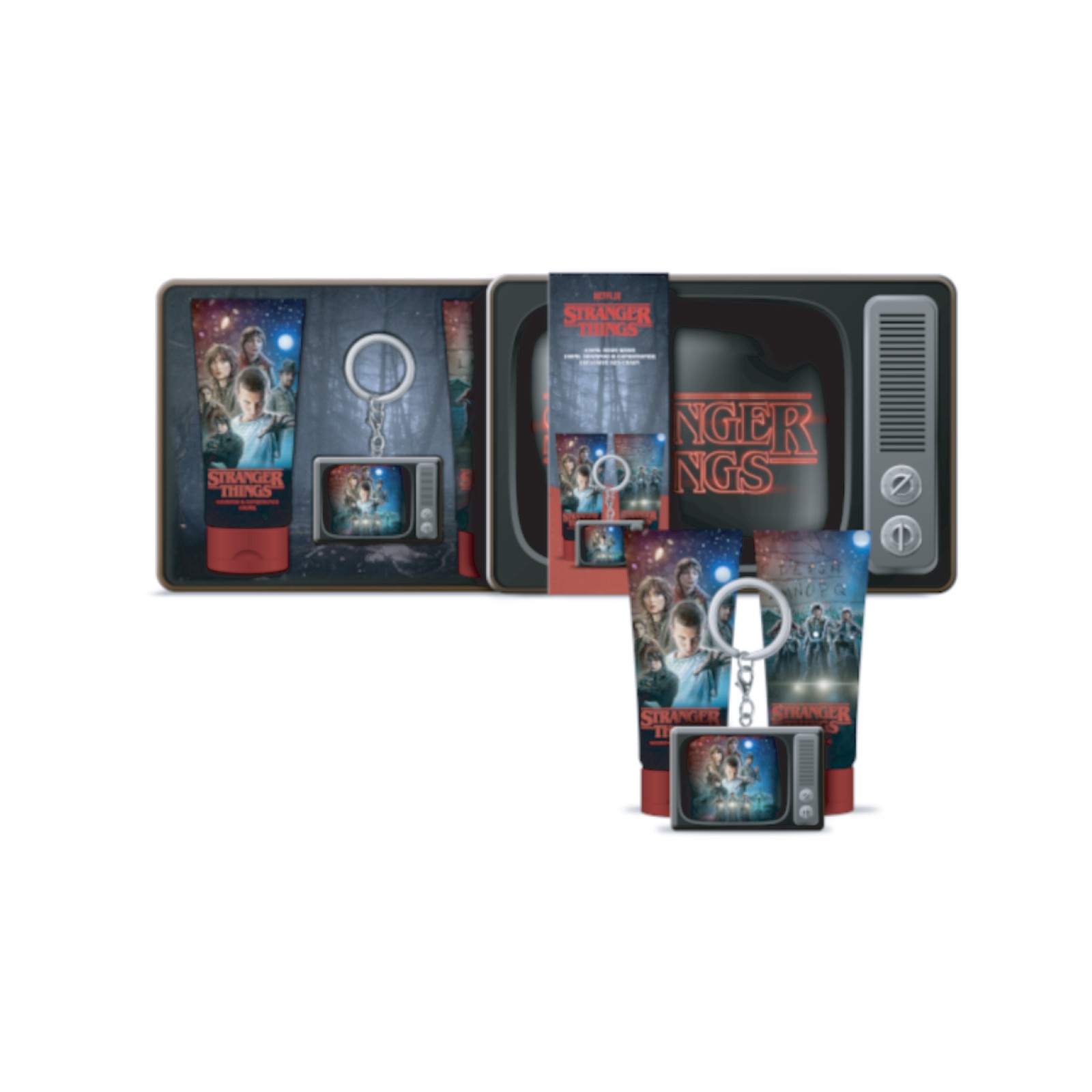 Stranger Things Gift Set Shampoo & Conditioner & Keychain | eBay