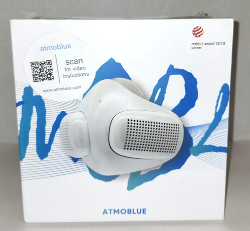 ATMOBLUE Smart Portable Air Purifier Sky Lab Mask White - Size Medium ...