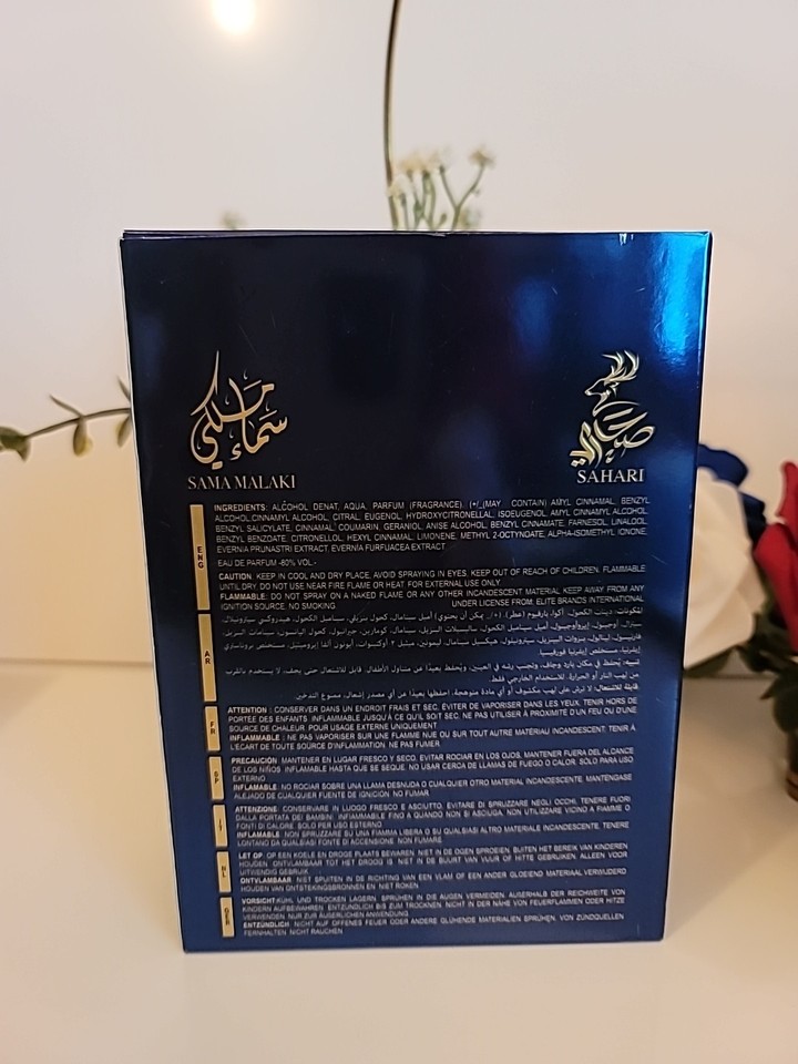 SAMA MALAKI Perfumes For Women By Sahari Eau De Parfum 3.4 FL OZ 100ml ...