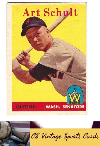 1958 Topps #58 Art Schult | eBay