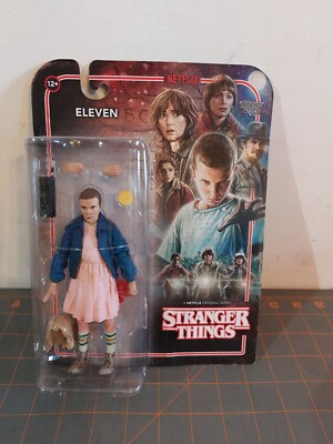 New 2017 McFarlane Netflix Stranger Things Eleven Action Figure Sealed ...