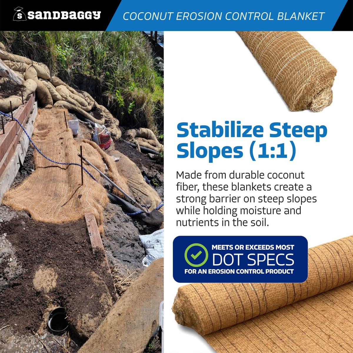 Erosion Control Steep Grade The Benefits Of Using Geocells | BlueStone