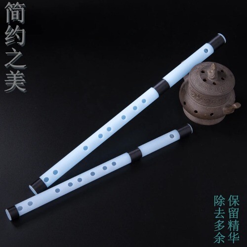 Chinese Flute Dizi Organic Jade Piccolo No Need Dimo Membrane Key of C ...