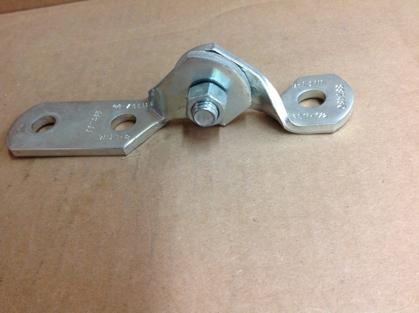 B-Line B335-2-1/2HDG Three hole adjustable hinge | eBay