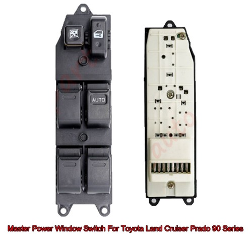 For Toyota Land Cruiser Prado 90 Series Master Power Window Switch ...
