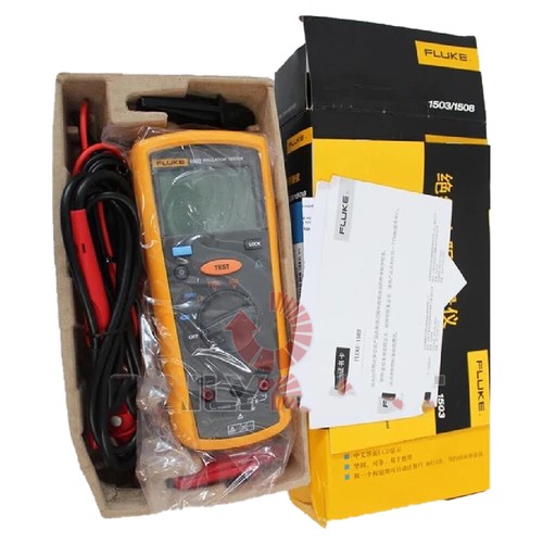 New In Box FLUKE 1503 F1503 Digital Insulation Resistance Tester Megger ...