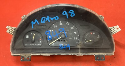 1996-2001 Chevrolet Geo Metro Instrument Cluster Speedometer | W/o ...