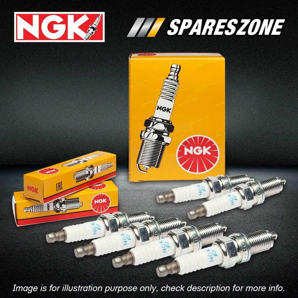 6 NGK Spark Plugs for Nissan Cedric Cefiro A31 Gloria Y30 31 Skyline ...