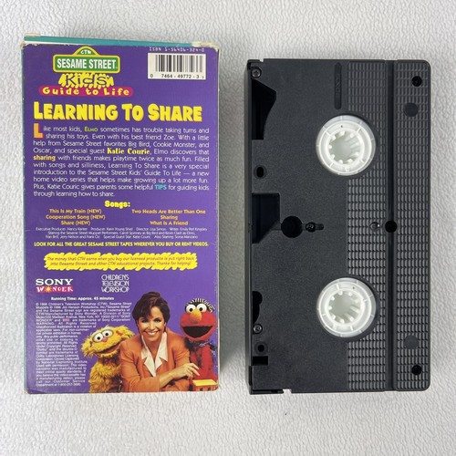 Sesame Street - Kids Guide to Life: Learning to Share (VHS, 1996 ...