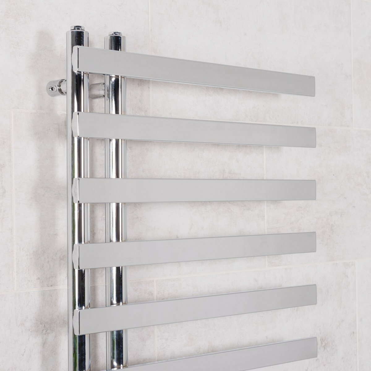 Designer Chrome Bathroom Electric Heated Towel Rail Rad Radiator 1600 x ...