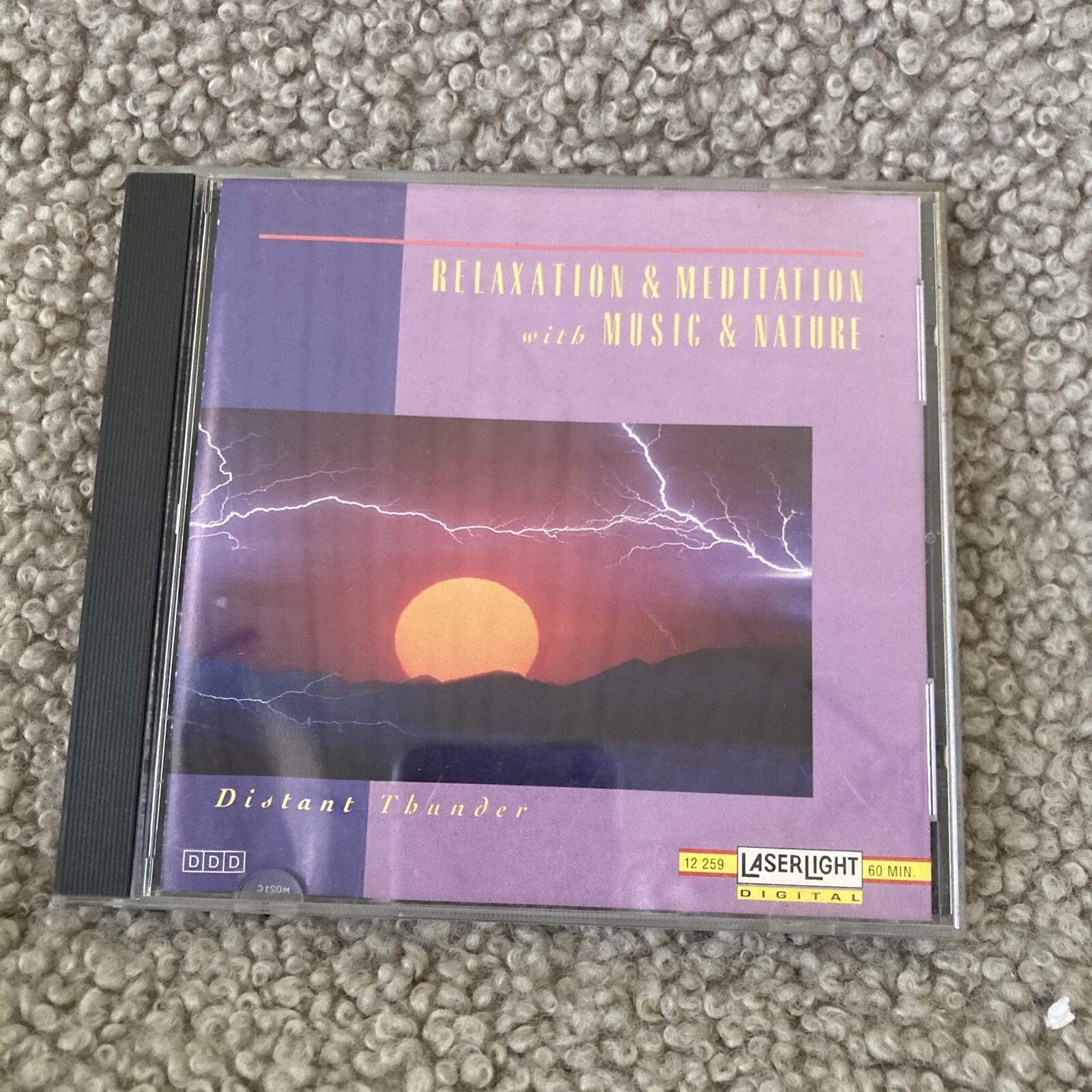Relaxation & Meditation with Music & Nature: Distant Thunder CD ...