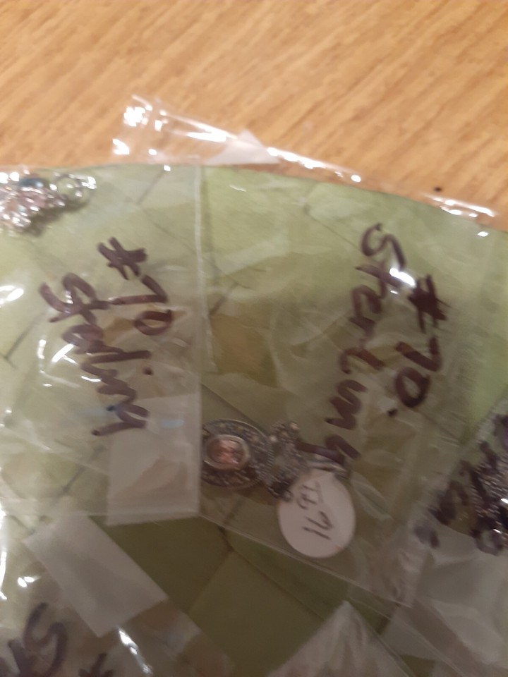 102 grams sterling silver jewelry lot to Scrap or Wear (most pendants ...