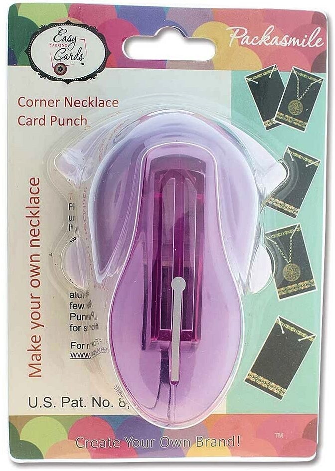 Necklace Card Punch, 1 Easy Corner Punch Tool to Make Your Own Necklace ...