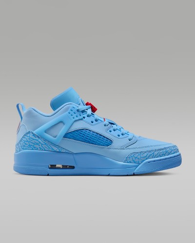 NEW Nike Jordan Spizike Low Houston Oilers Shoes Fountain Blue FQ1759 ...