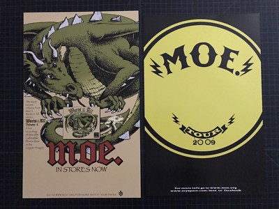 moe. jam band moe promo tour posters 2006 Tour Warts & All | eBay