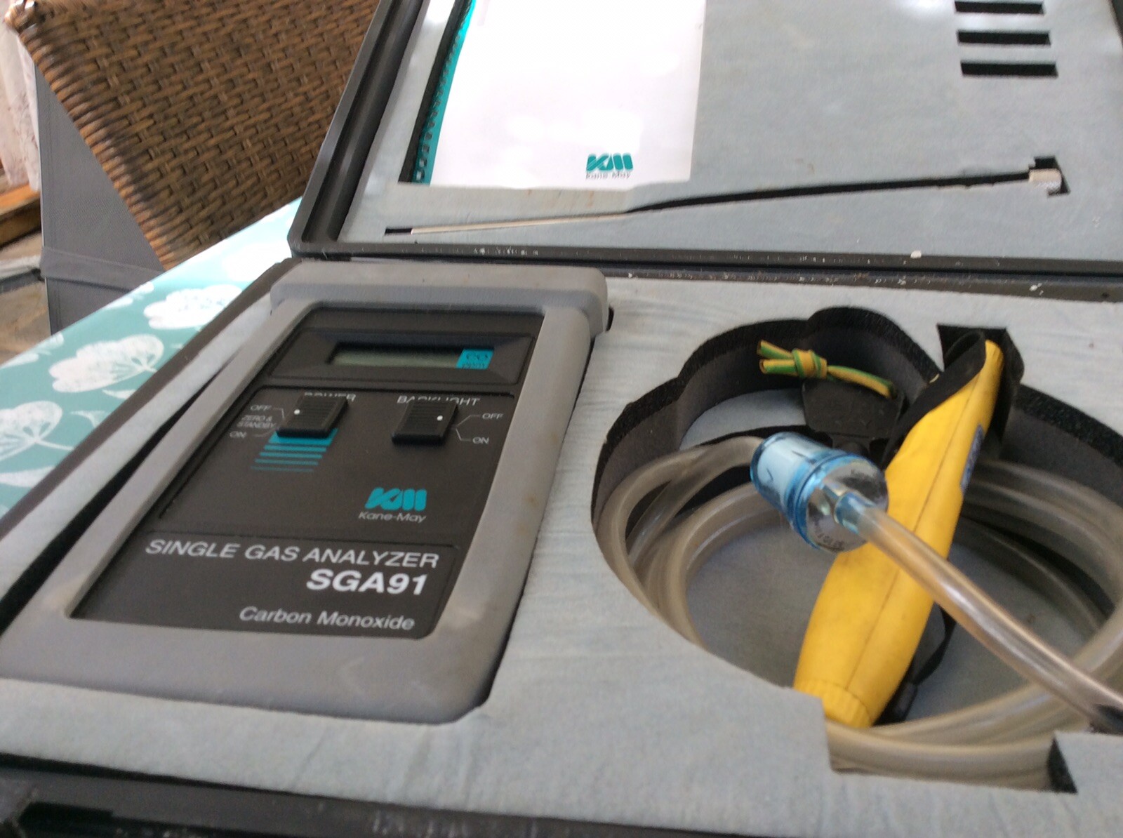 Kane-May Single Gas Analyser SGA91 Gas Leak Detector | eBay UK