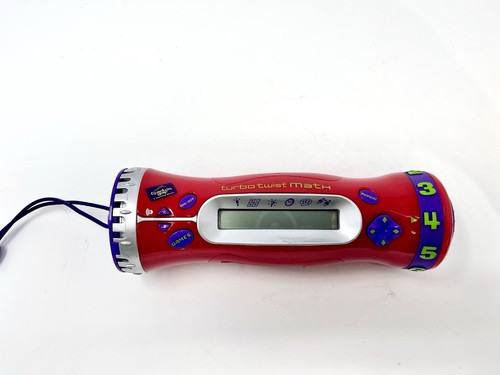 Leapfrog Turbo Twist Math Red 2002 Tested & Works Shows Wear Learning ...