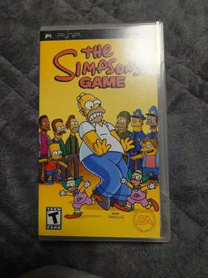PSP The Simpsons Game Psp Japan | eBay