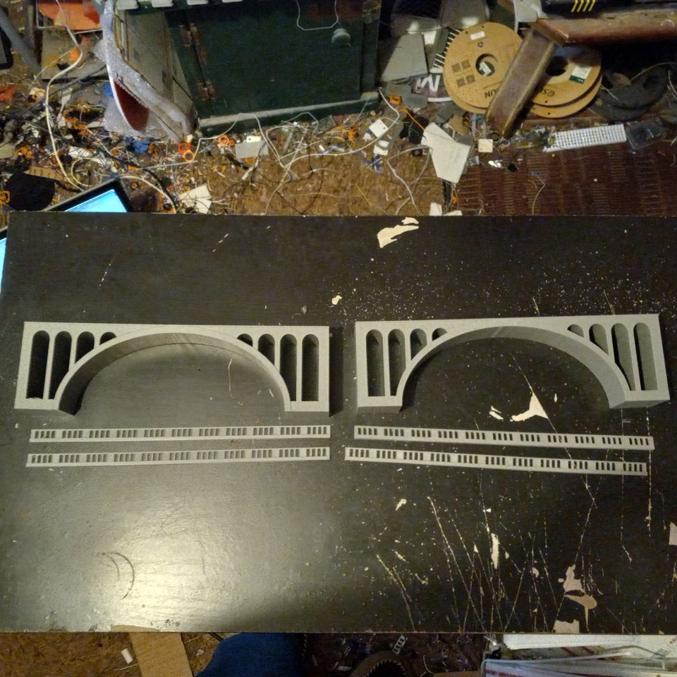 HO Scale VIADUCT Bridge 28 Inch | eBay