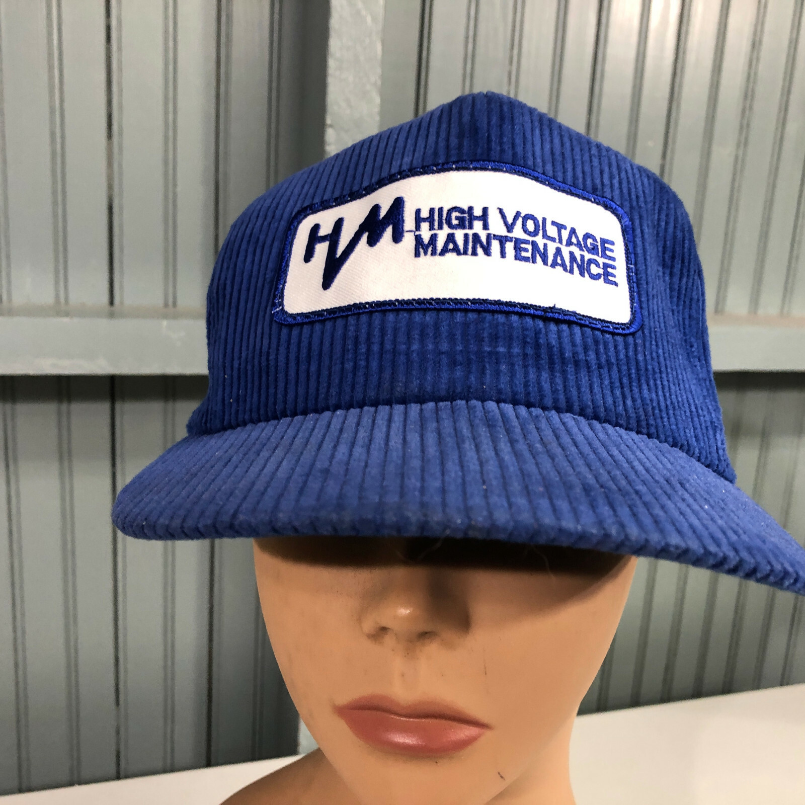 High Voltage Maintenance Corduroy USA Snapback Baseba… - Gem