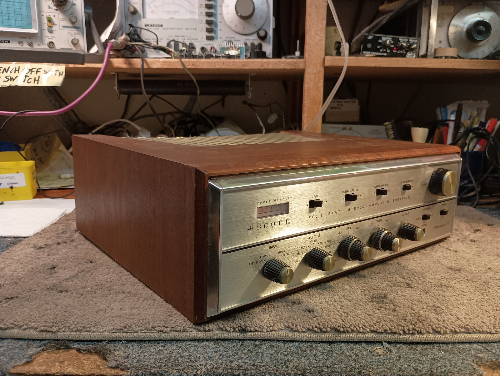 HH Scott Stereomaster LK-60 Integrated Amplifier | LK60 | Pro Serviced ...