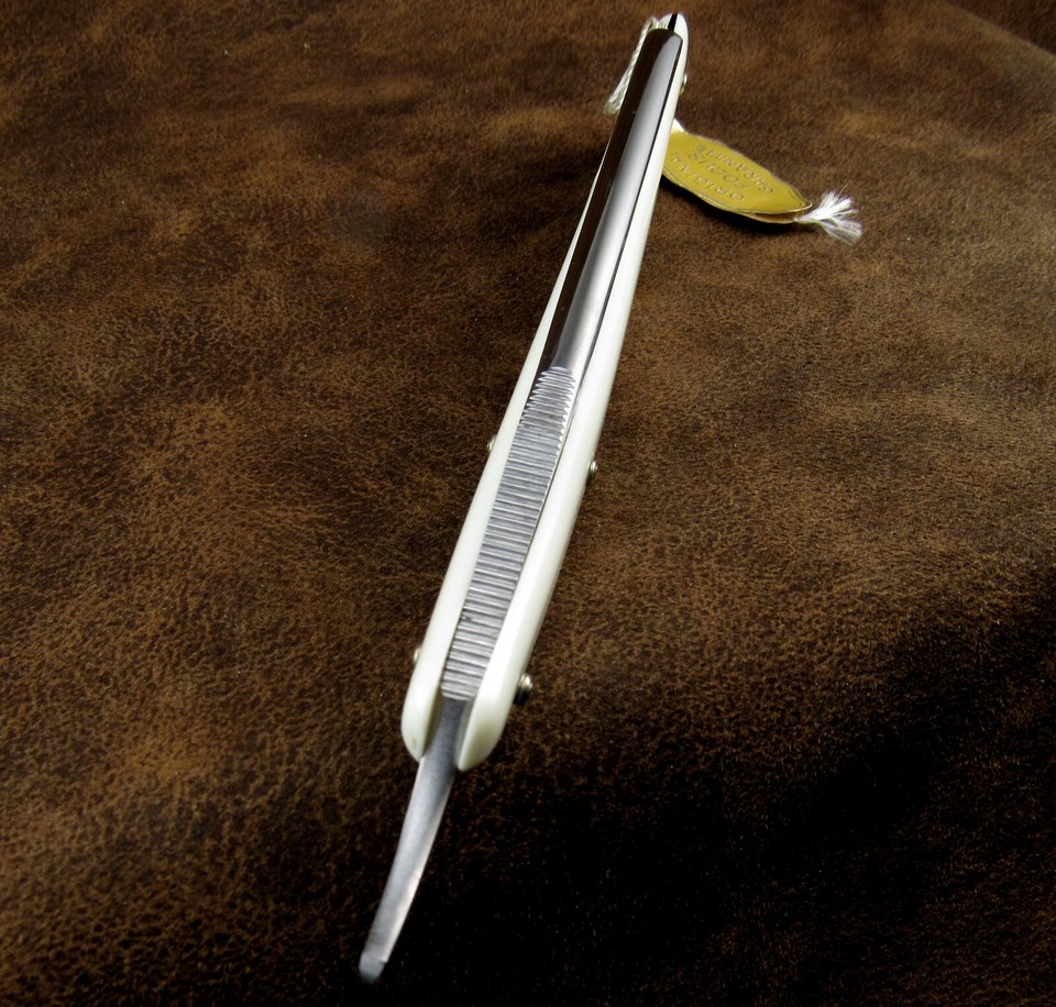 Vintage Straight Razor NOS Friedr. Schlemper Focus 105 under 7/8" (13/ ...