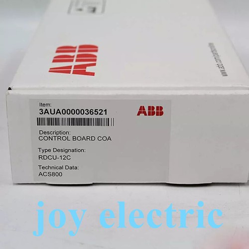 New In Box ABB ACS800 RDCU-12C 3AUA0000036521 IO Control board Fast ...