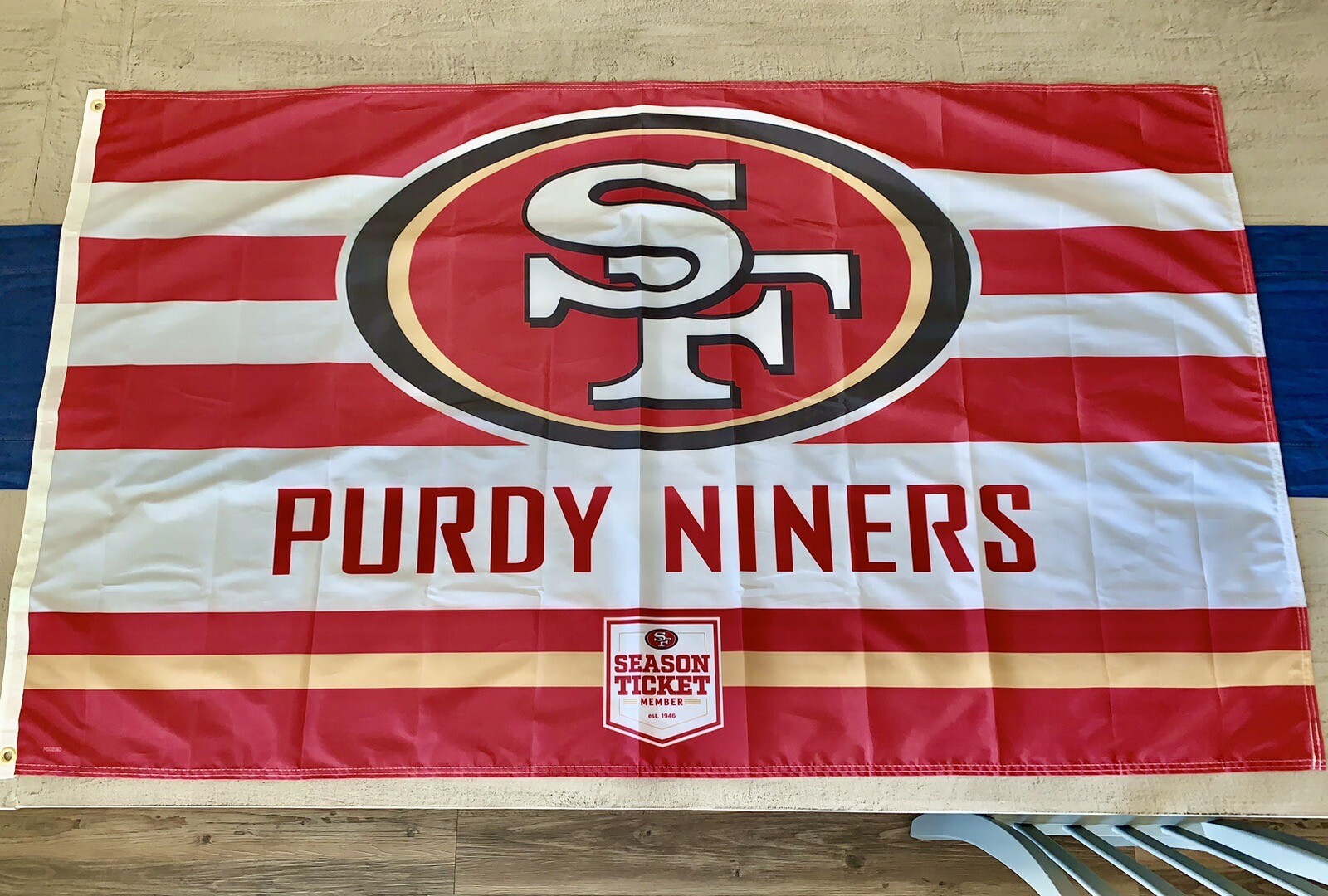 Brock Purdy Flag - Purdy Niners! 1/1 Made! | eBay