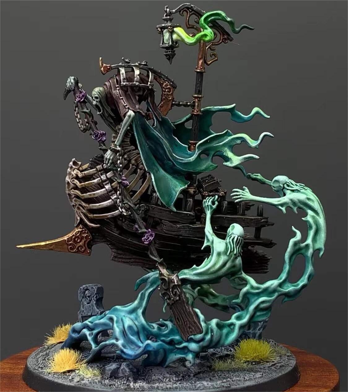 Warhammer AOS Awlrach The Drowner Nighthaunt Death Presale Painted ...